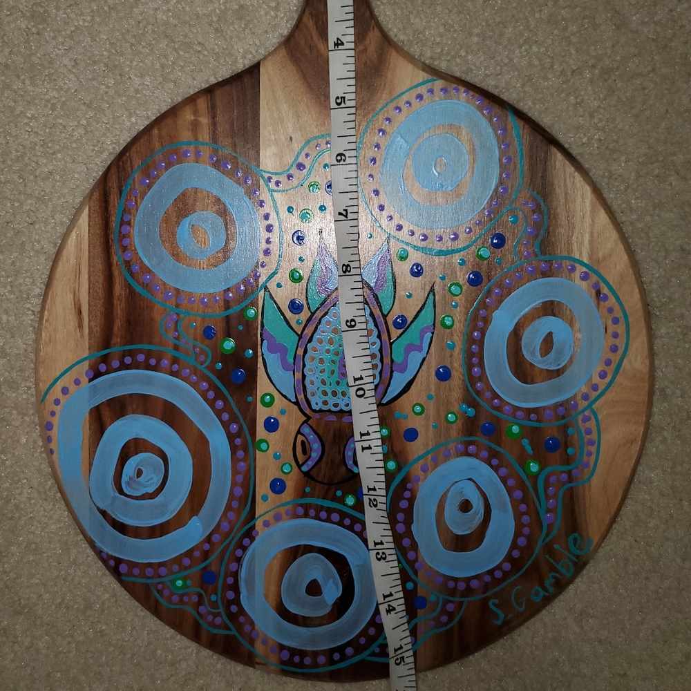 Authentic Aboriginal Wood Art - Gem